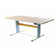 Populas Infinity Rectangle Height Adjustable 72'' L Training Table | Wayfair